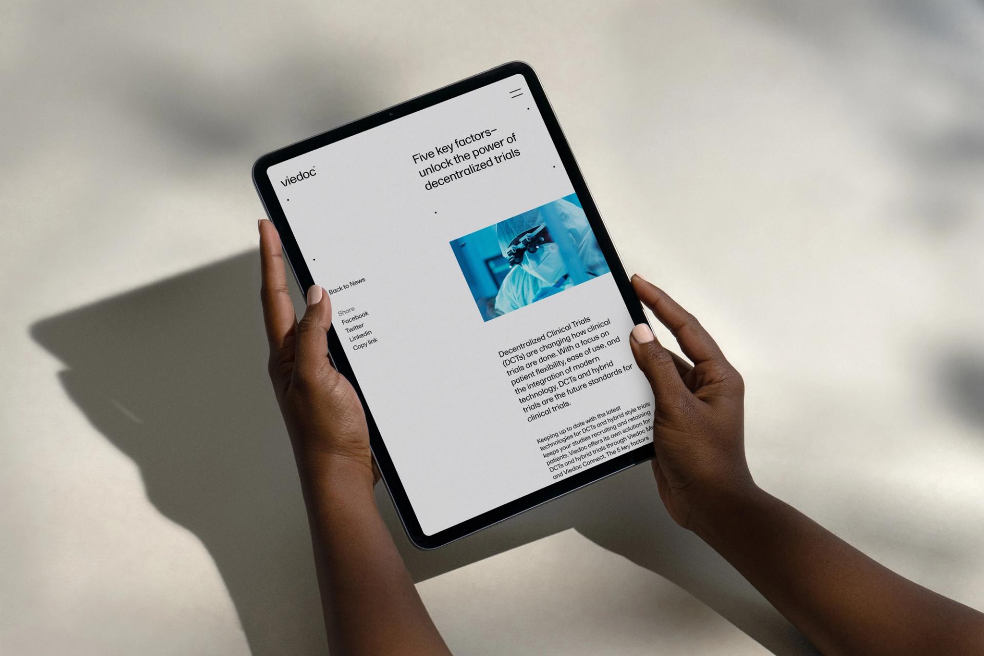 Viedoc – Stockholm Design Lab