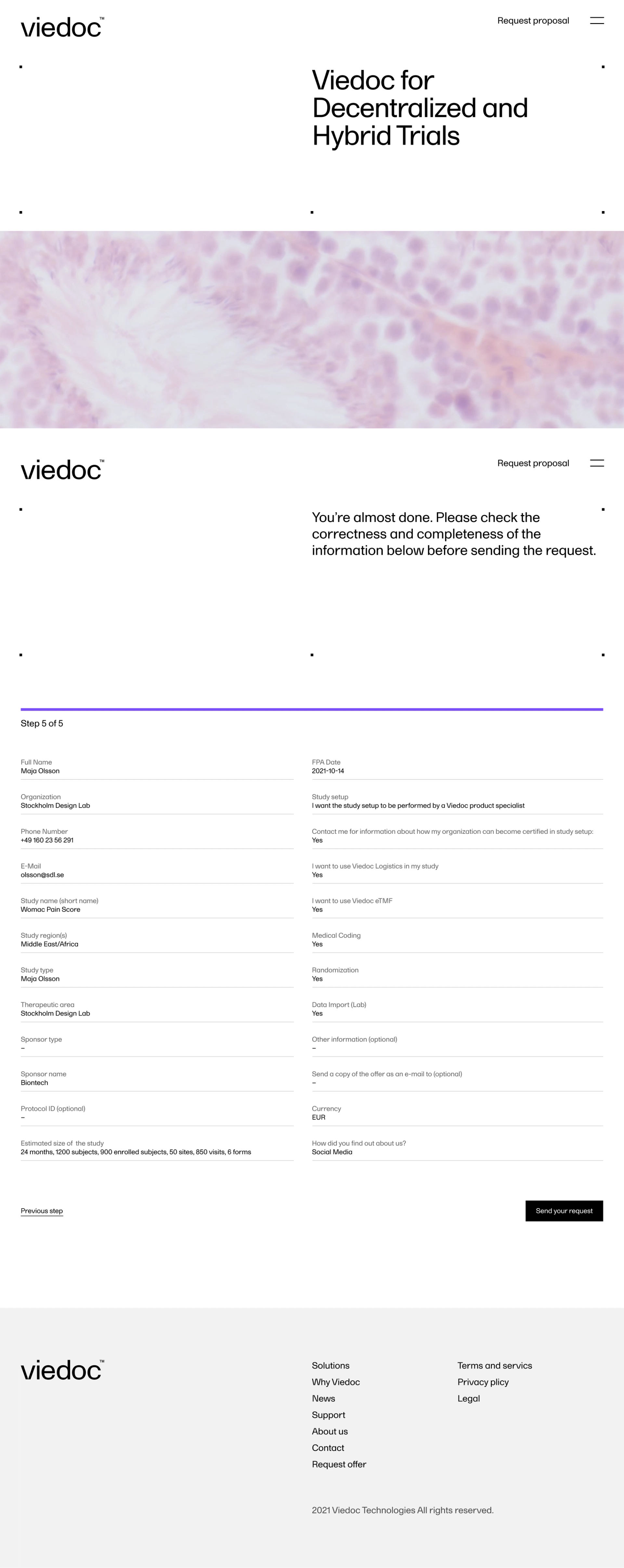 Viedoc – Stockholm Design Lab