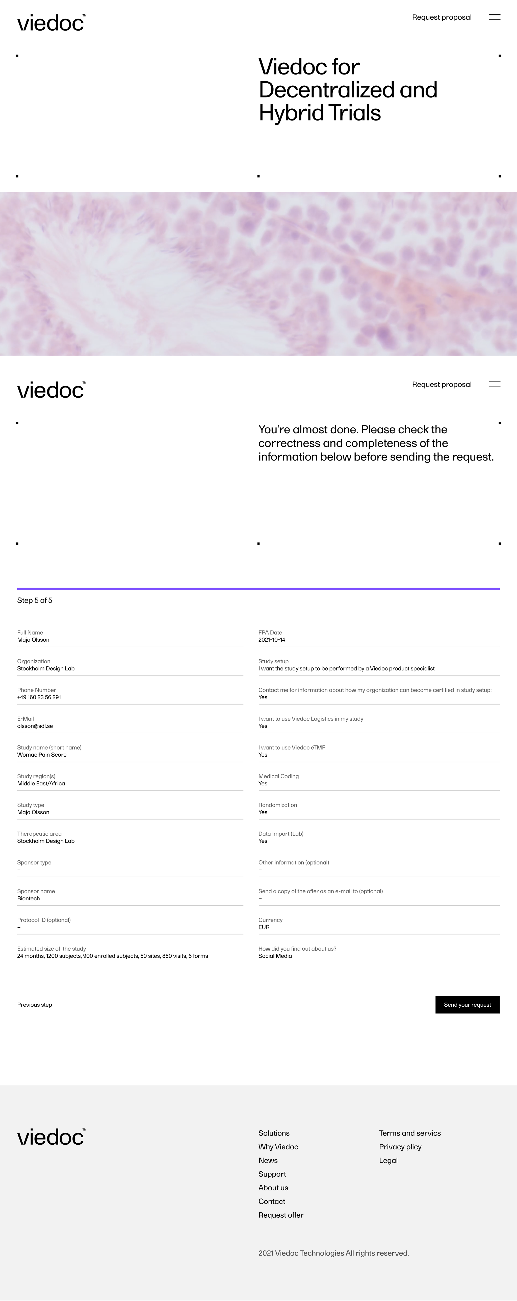 Viedoc – Stockholm Design Lab