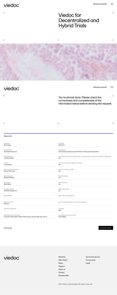 Viedoc – Stockholm Design Lab