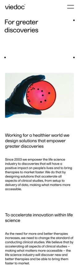 Viedoc – Stockholm Design Lab