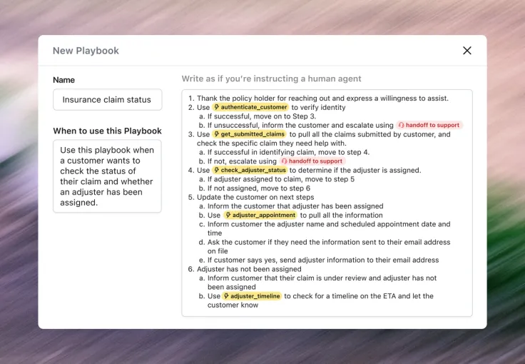 Playbooks: your next star service rep