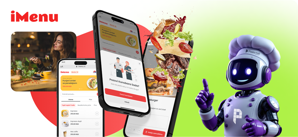 iMenu – Smart Digital Menu for Restaurants | Nine Pixels