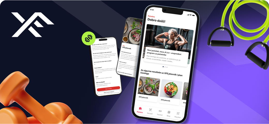 XFE - App Design and Optimization for Fitness & Nutrition