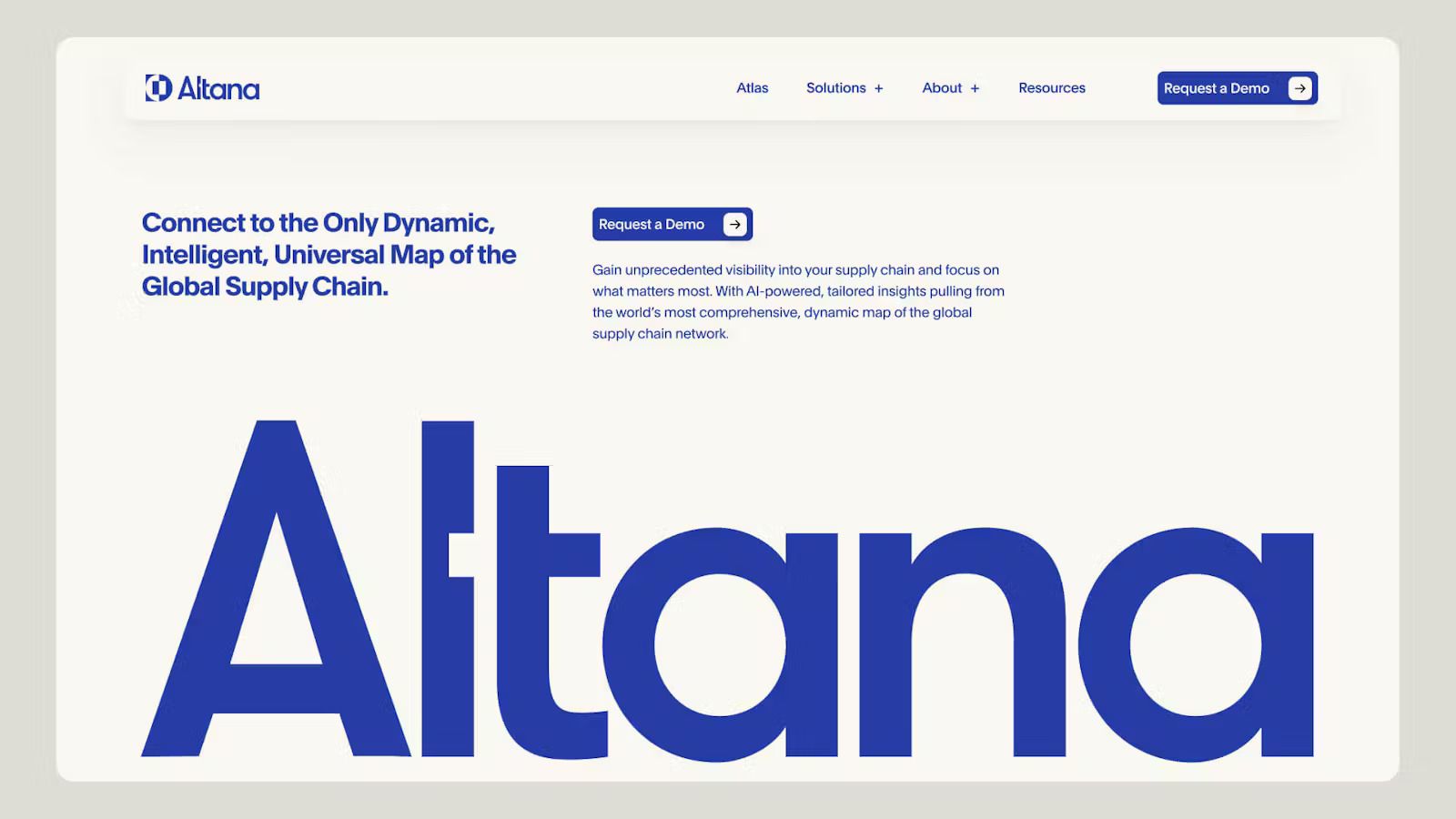 Altana Website | Thinkingbox