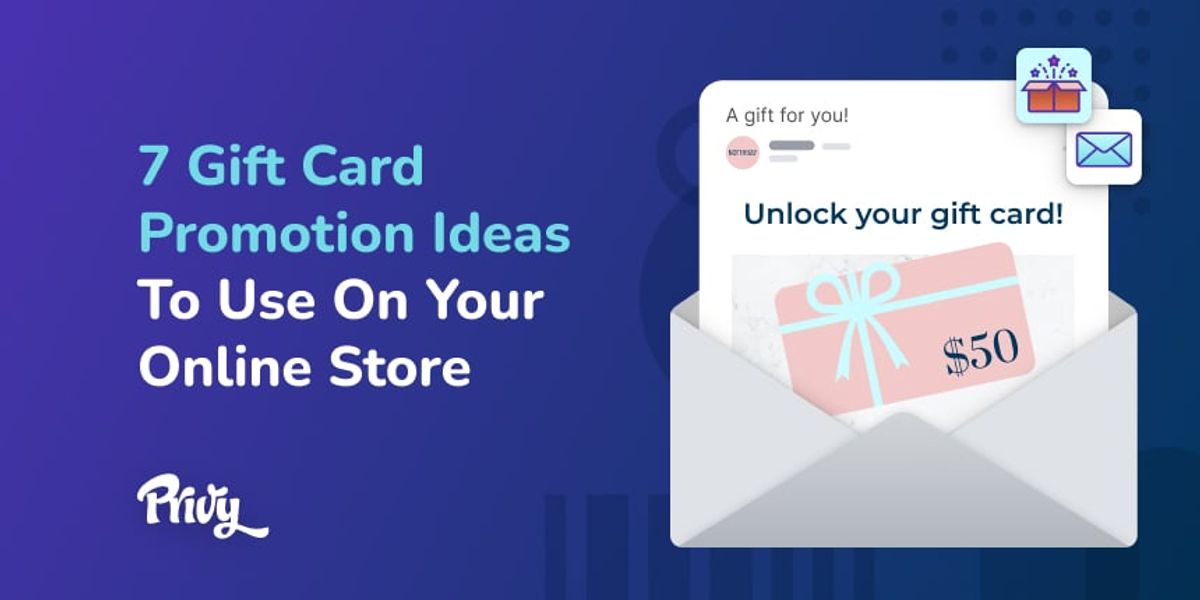 7 Creative Gift Card Campaign Ideas to Drive More Ecommerce Revenue