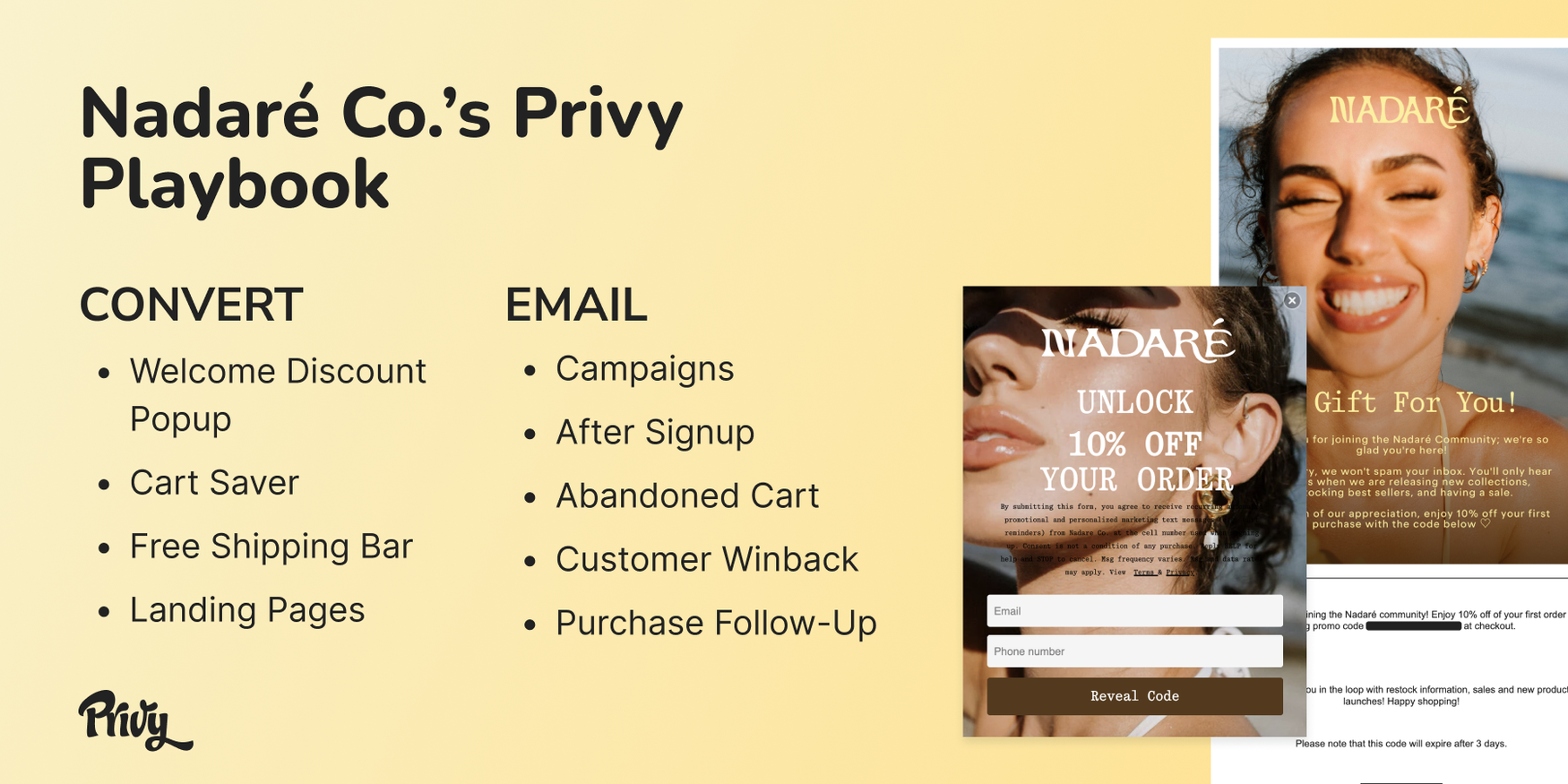 Jewelry Brand Nadaré Co’s Exact 7-Figure Privy Playbook