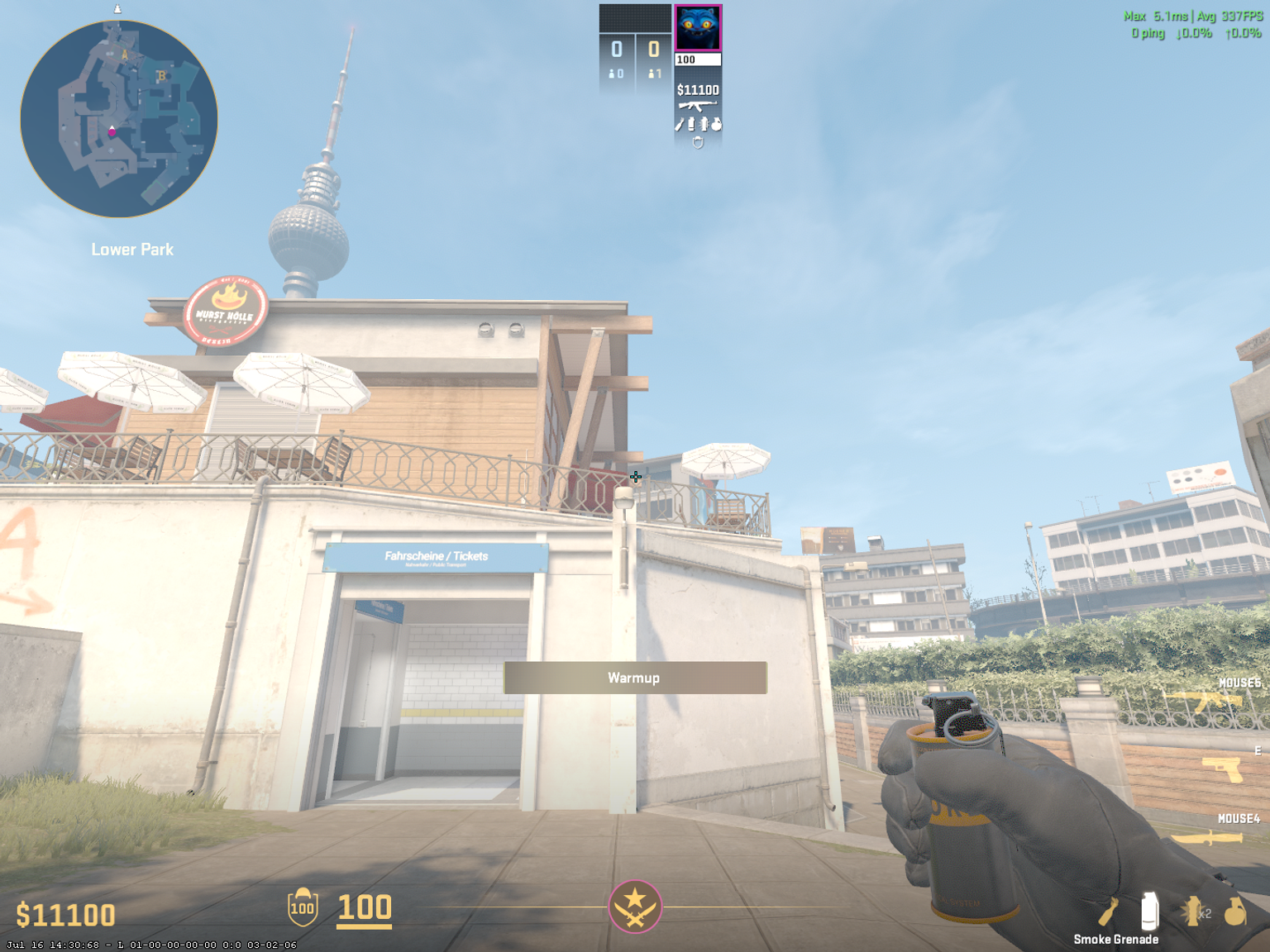 Every smoke you need to know on Overpass in CS2