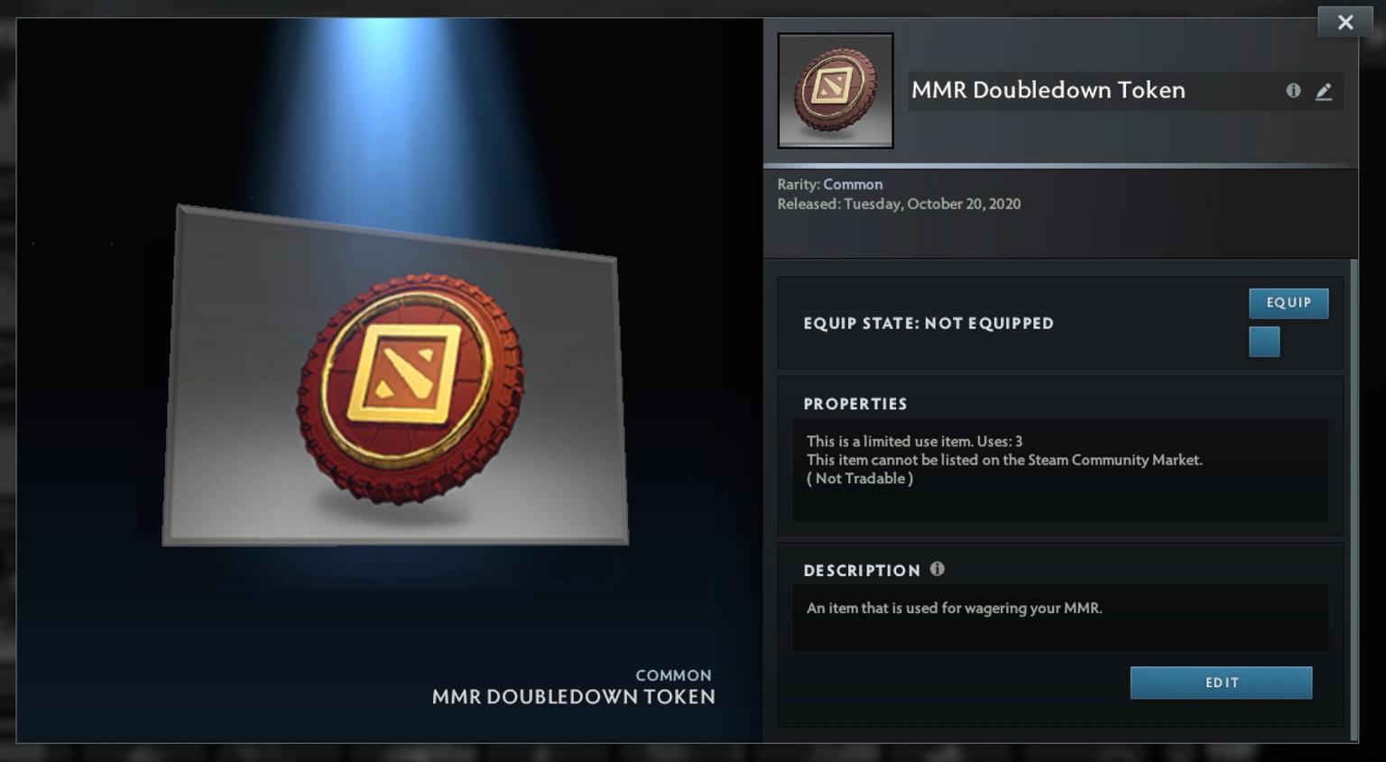 A Beginner's Guide to using MMR Double Down Tokens in Dota 2