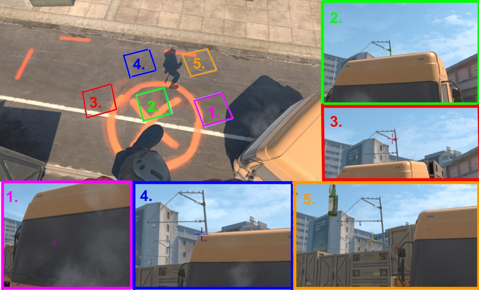 Every smoke you need to know on Overpass in CS2