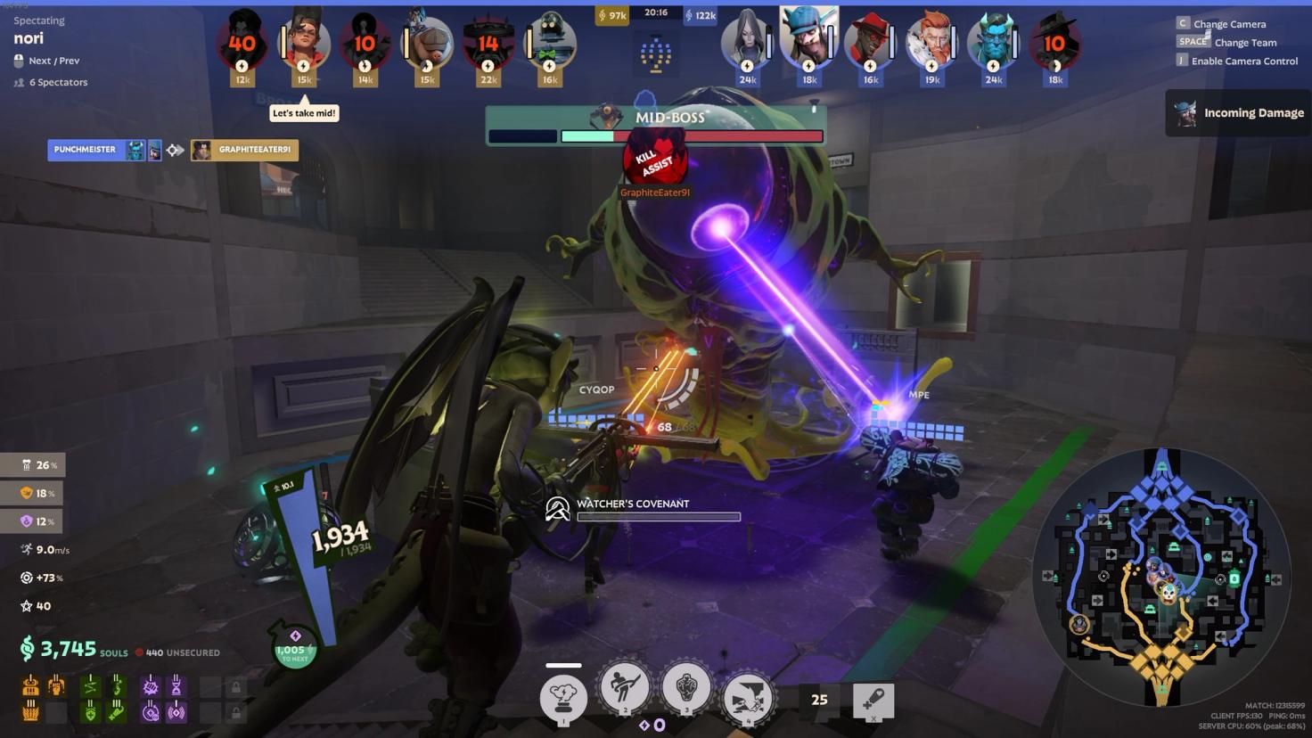 Deadlock Mid Boss Buff