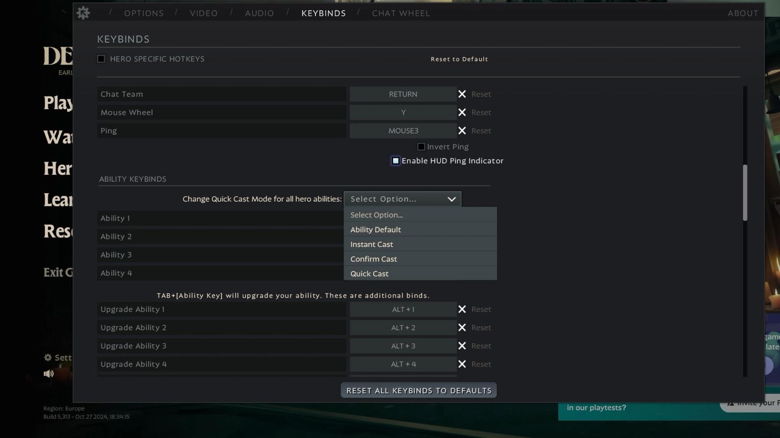 Deadlock Best Settings