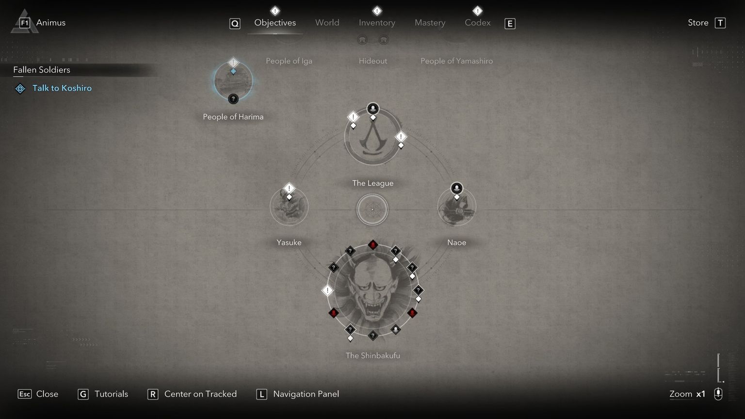 Assassin's Creed Shadows: List of all main missions