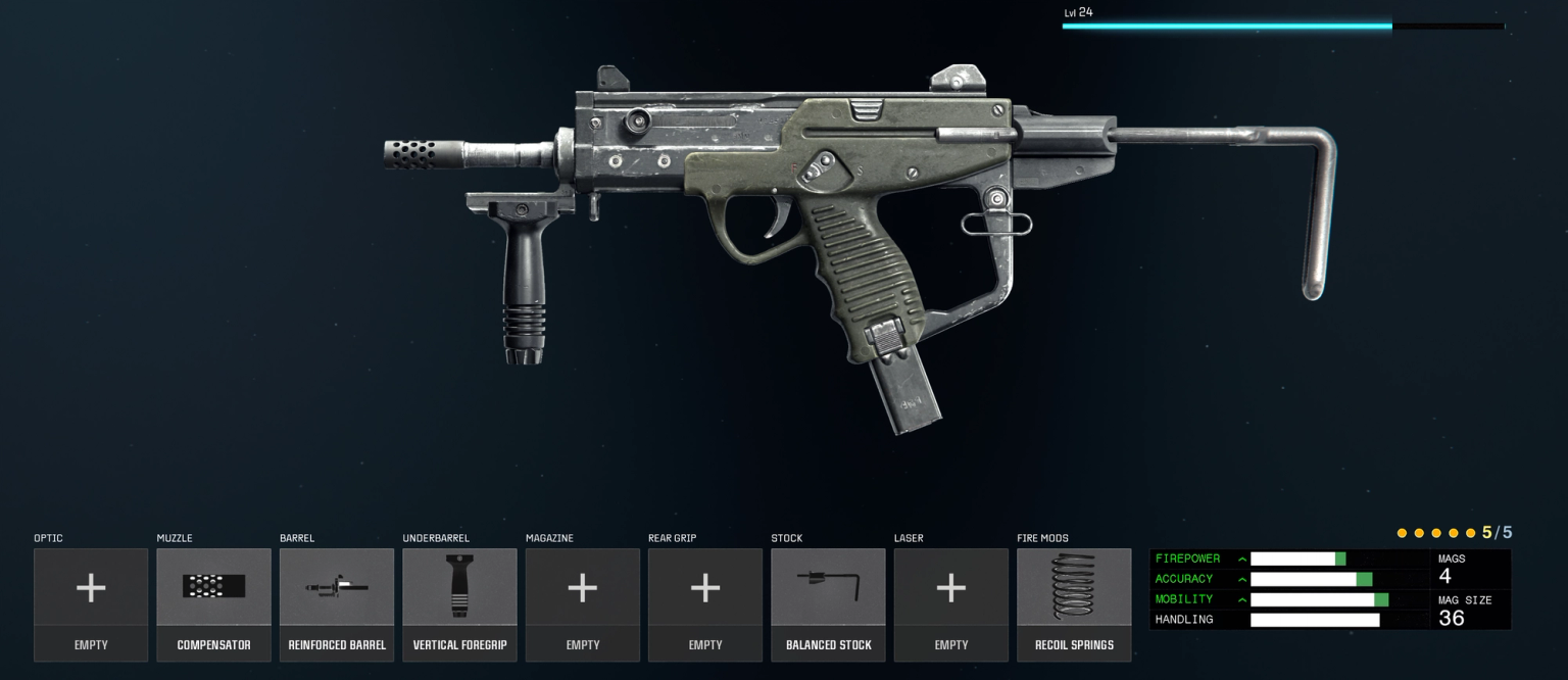 The best loadout for the Saug in Black Ops 6