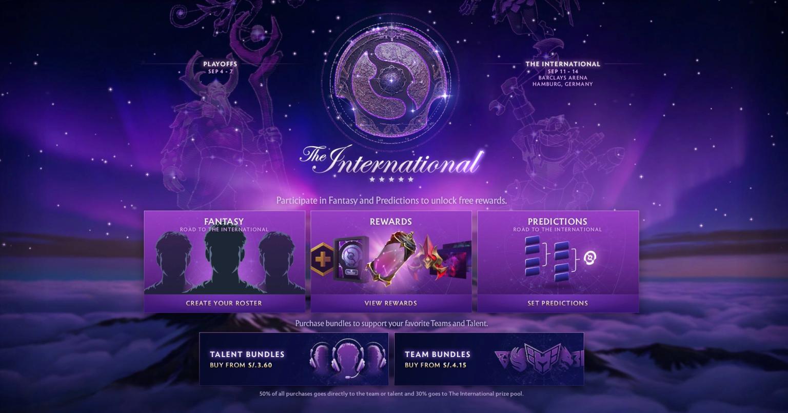 Dota 2 The International 2025 (TI14): Team and Talent Bundles, Fantasy, Predictions and Rewards