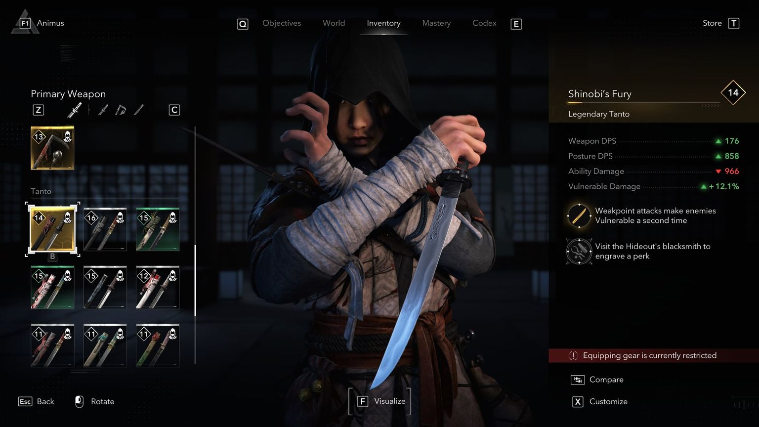 Assassin's Creed Shadows Best Early Game Builds