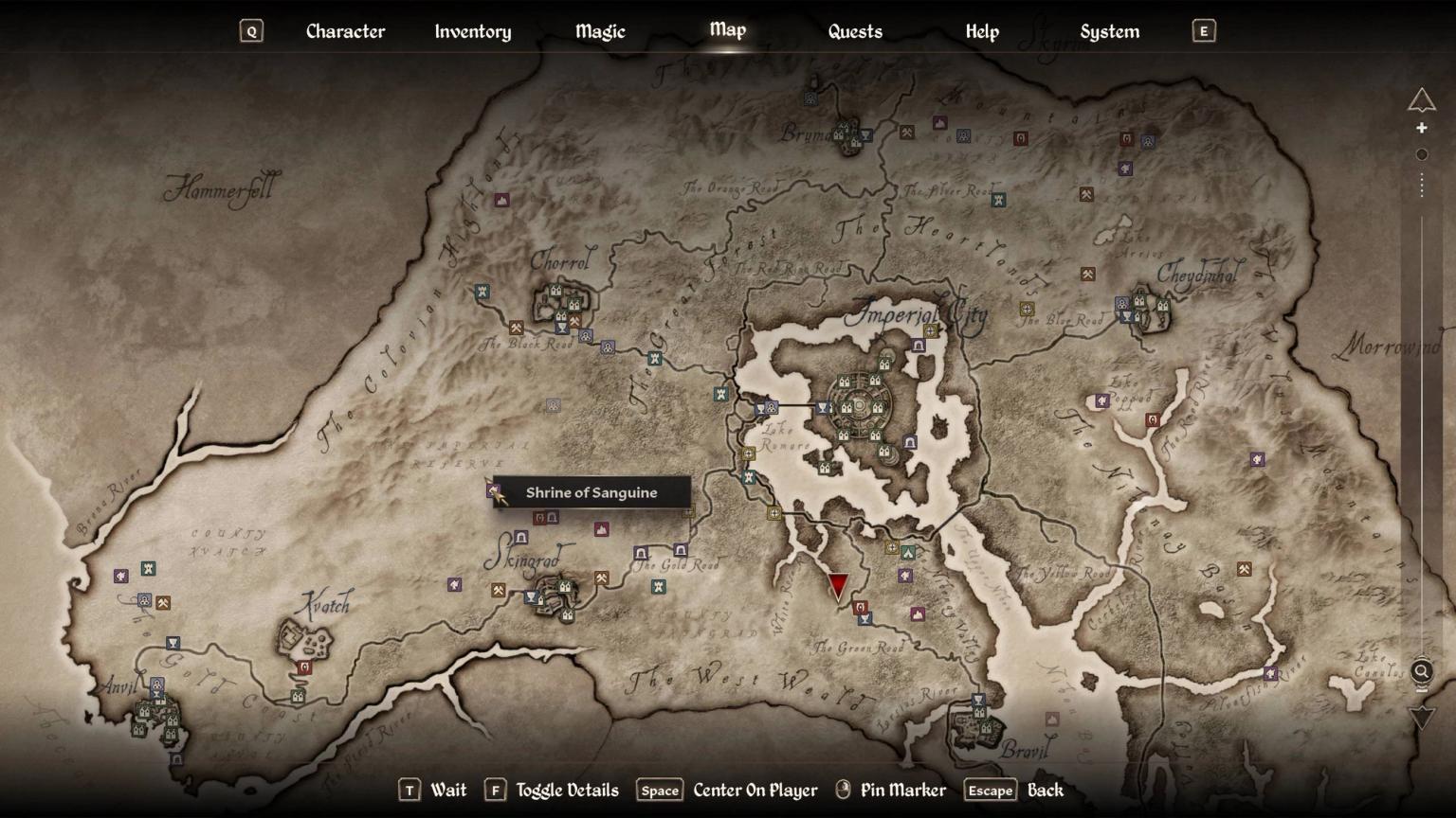 Oblivion Remastered- All Daedric Shrine Locations