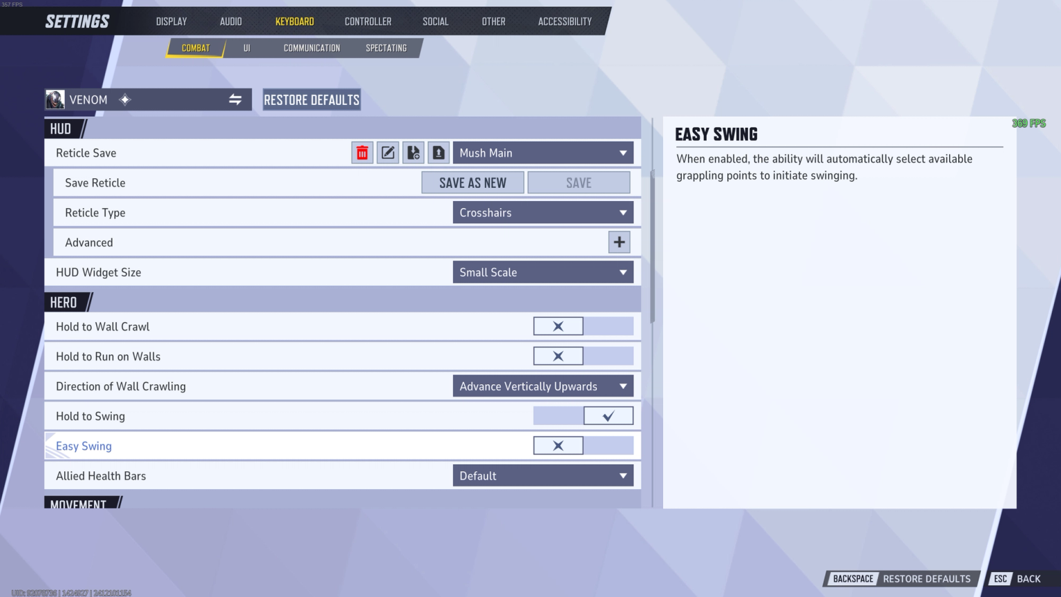 best marvel rivals settings