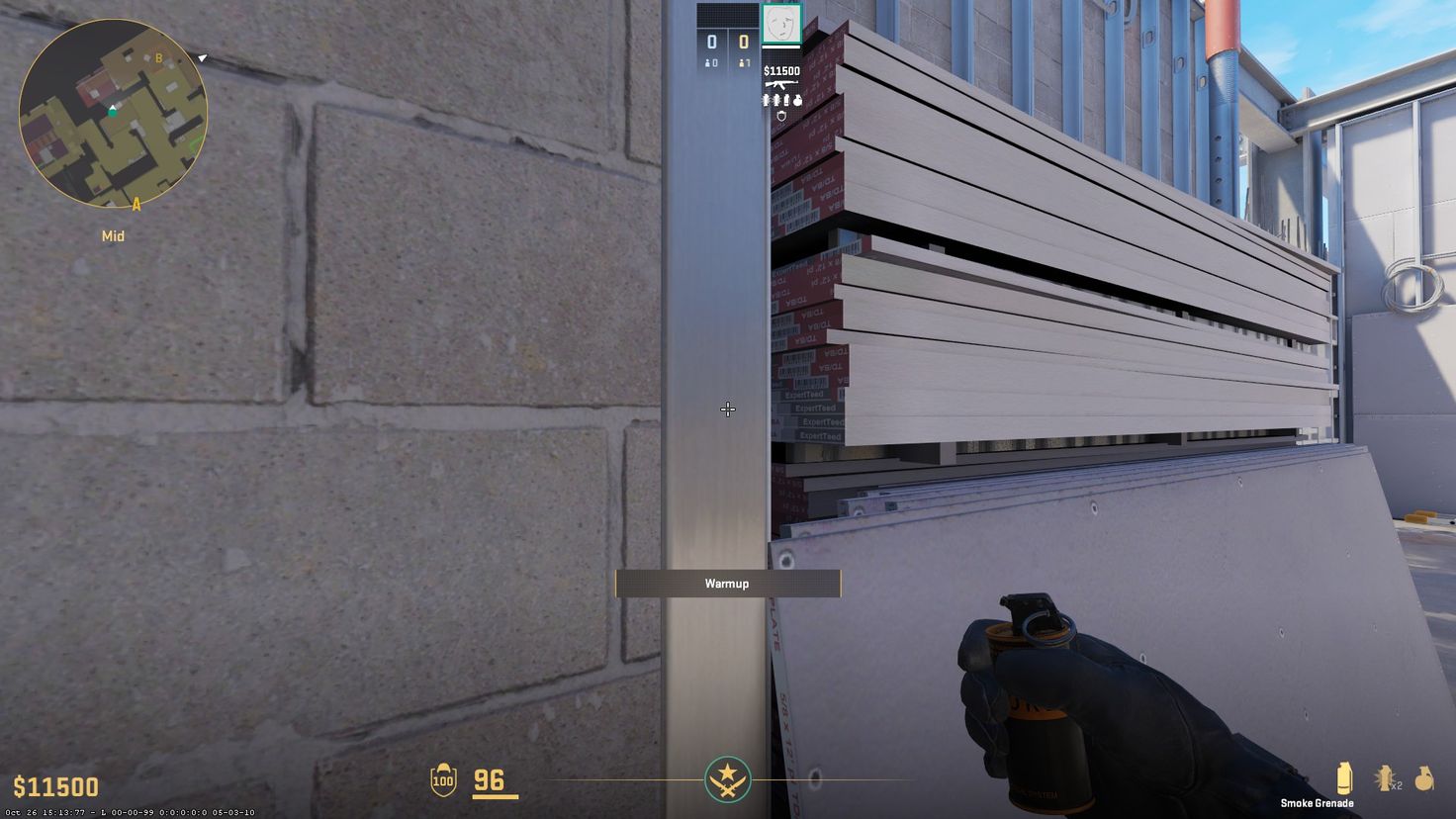 Every smoke you need to know on Vertigo in Counter-Strike 2