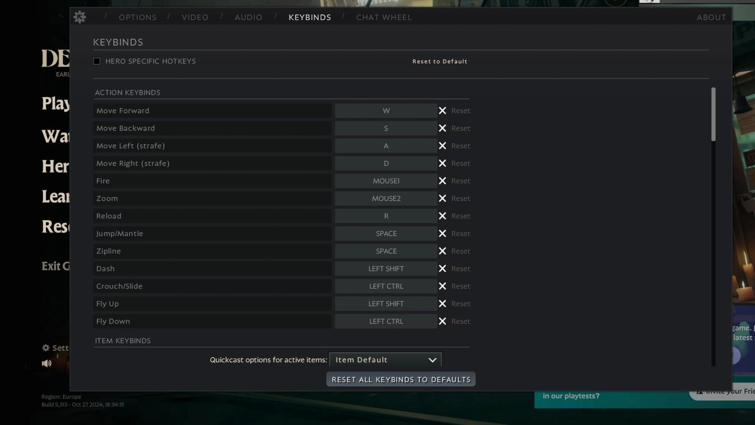 Deadlock Best Settings