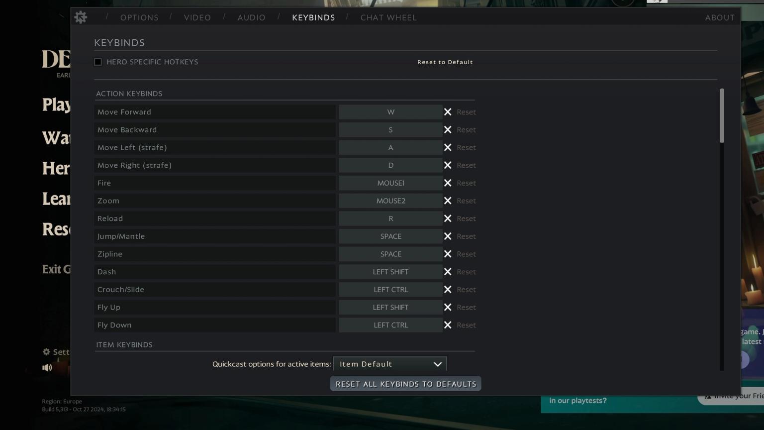 Deadlock Best Settings