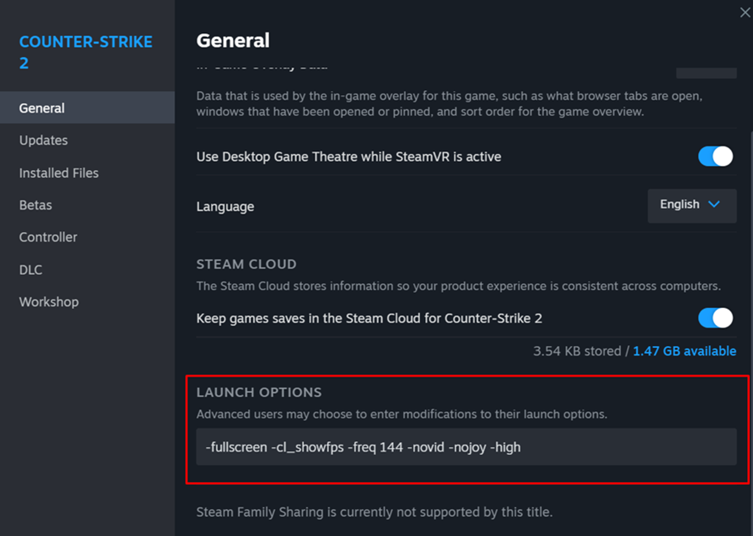 Steam launch options for CS2 - Read our guide here - BLAST