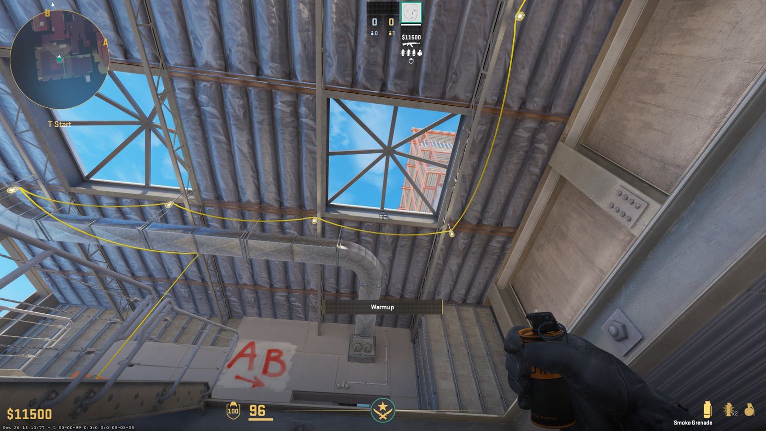 Every smoke you need to know on Vertigo in Counter-Strike 2