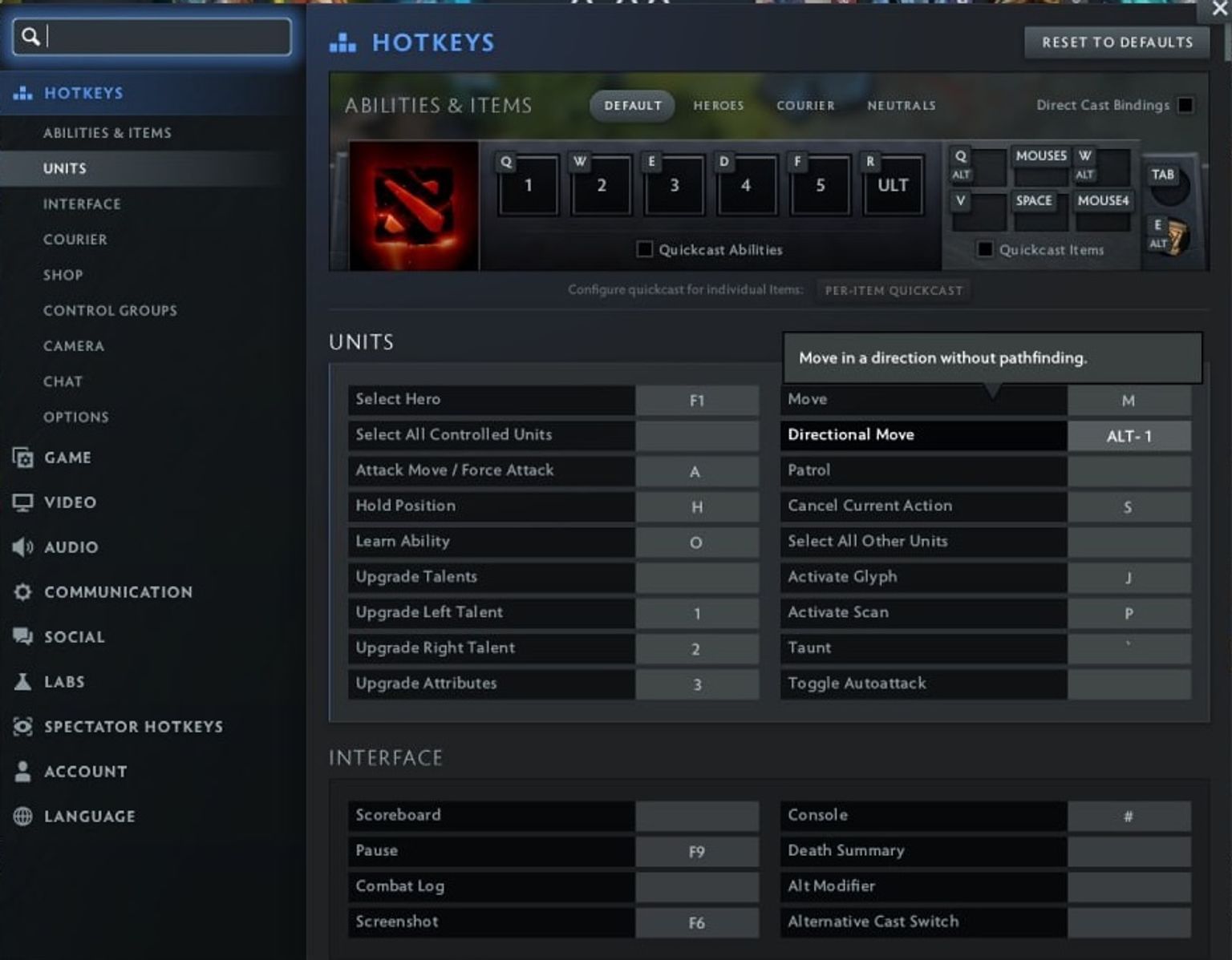 How to have the best keybinds and hotkeys in Dota 2