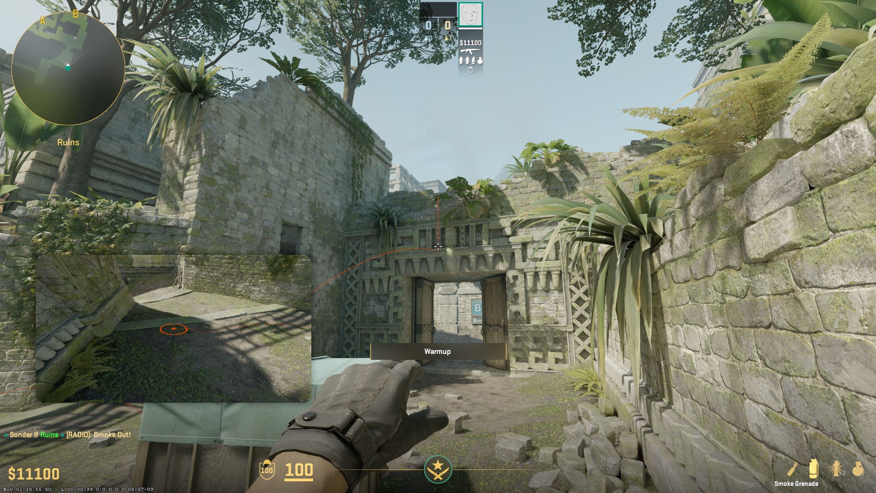 Every smoke you need to know on Ancient in Counter-Strike 2