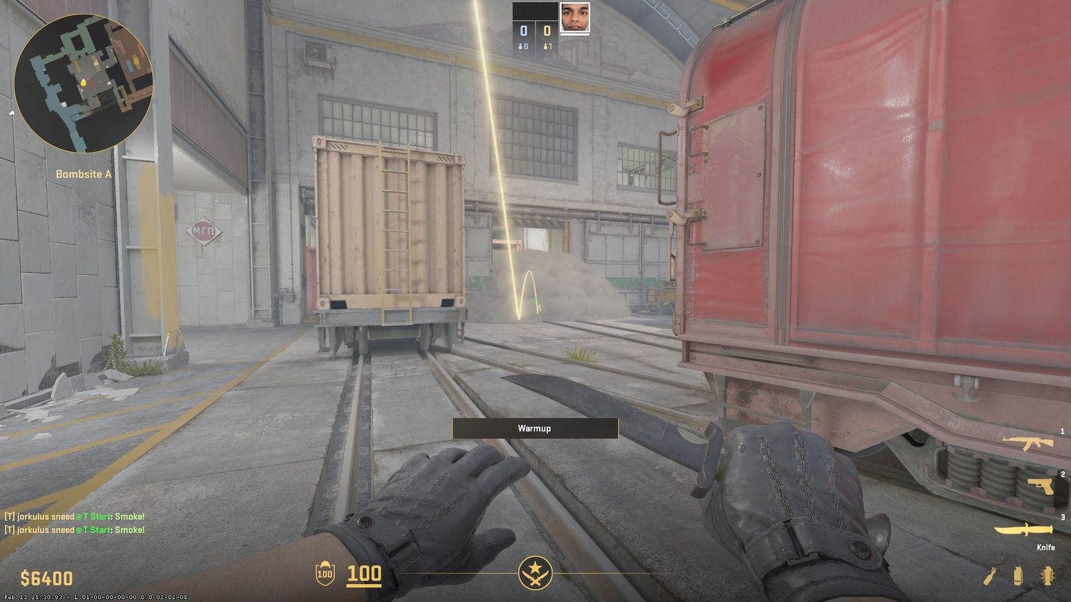 Every smoke you need to know for Train on CS2