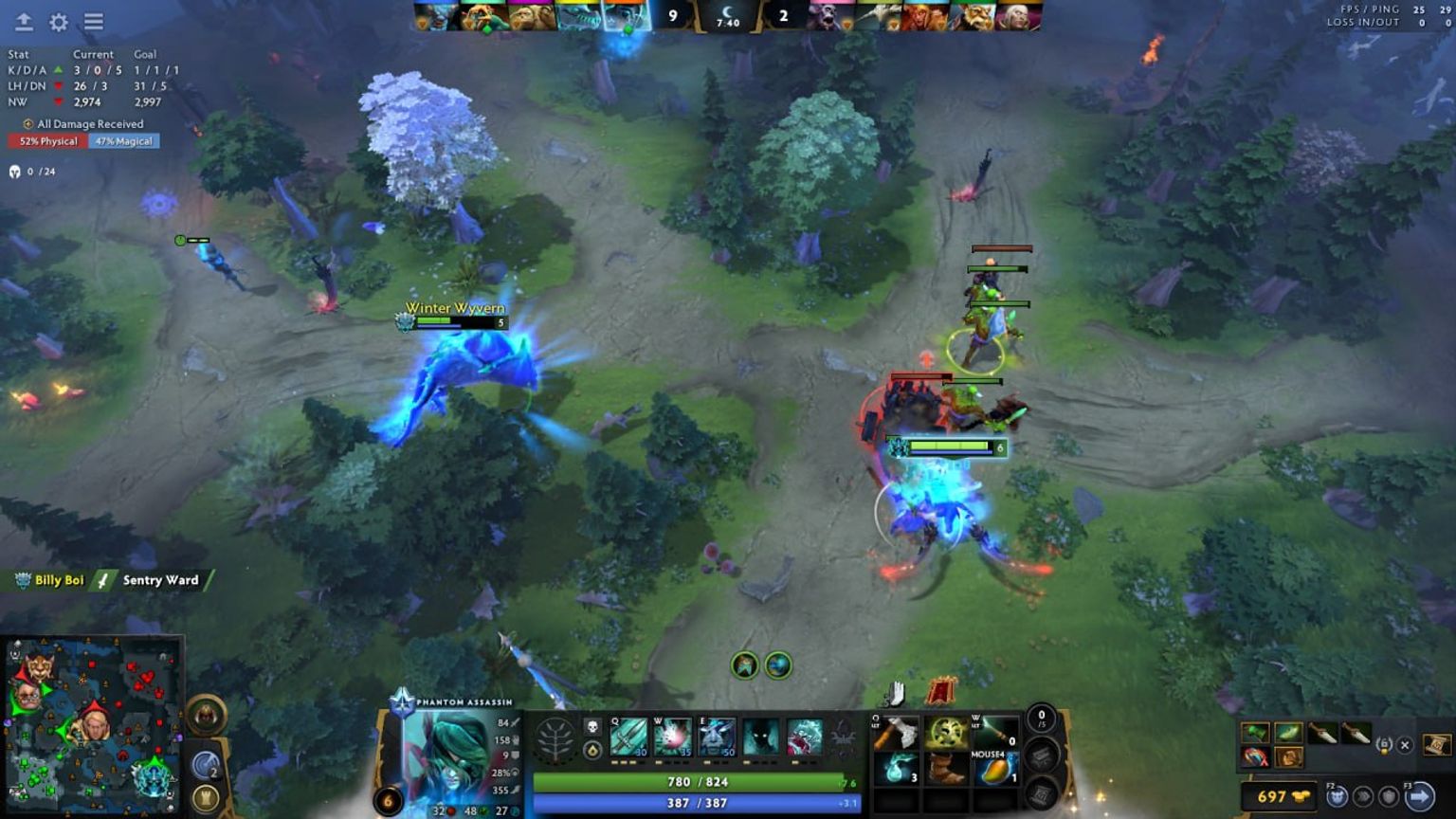 How to customise HUD skins in Dota 2