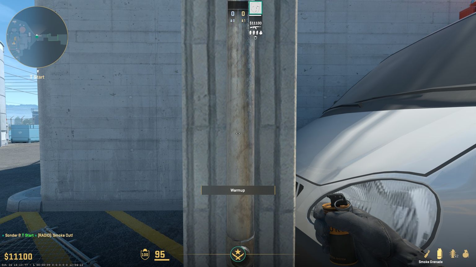 Every smoke you need to know on Nuke in Counter-Strike 2