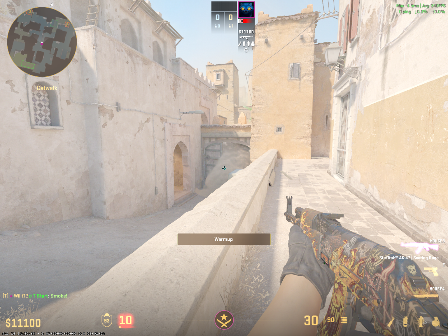 Every smoke you need to know on Dust2 in CS2