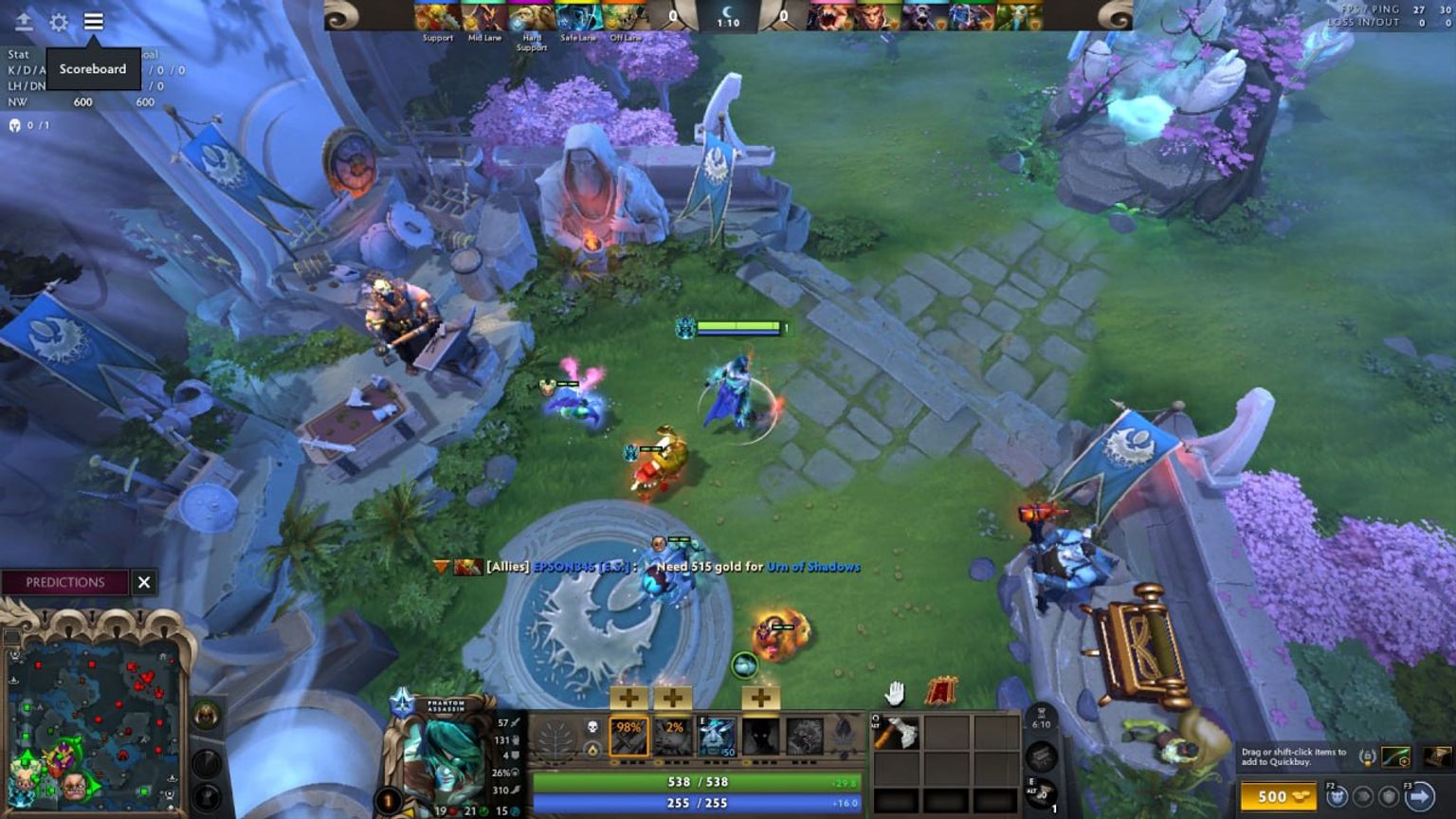 How to customise HUD skins in Dota 2
