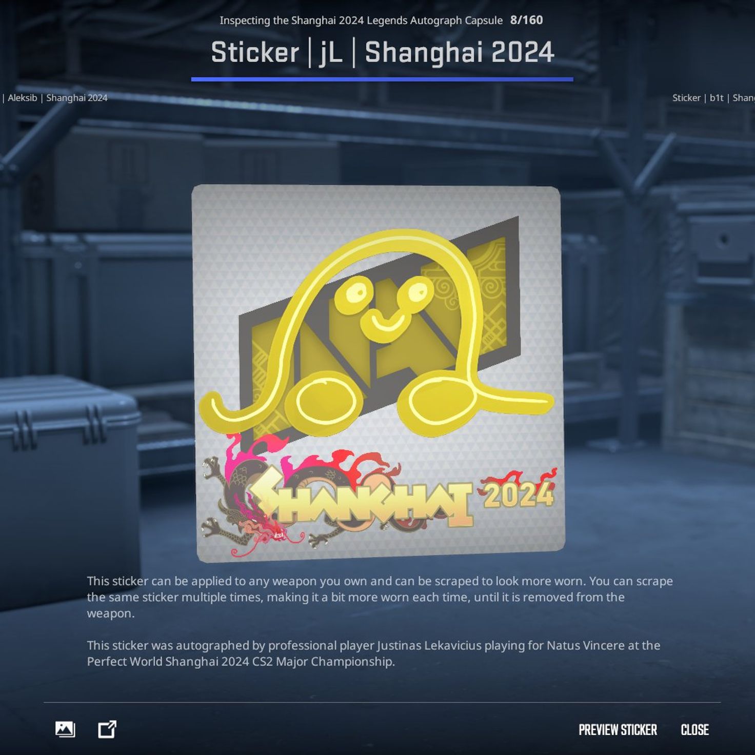 The best stickers in the Perfect World Shanghai Major