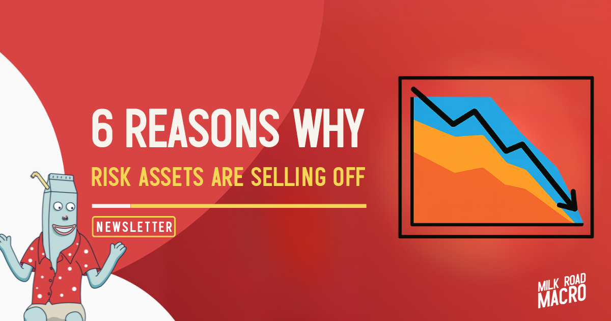 🥛 6 reasons why risk assets are selling off 📉
