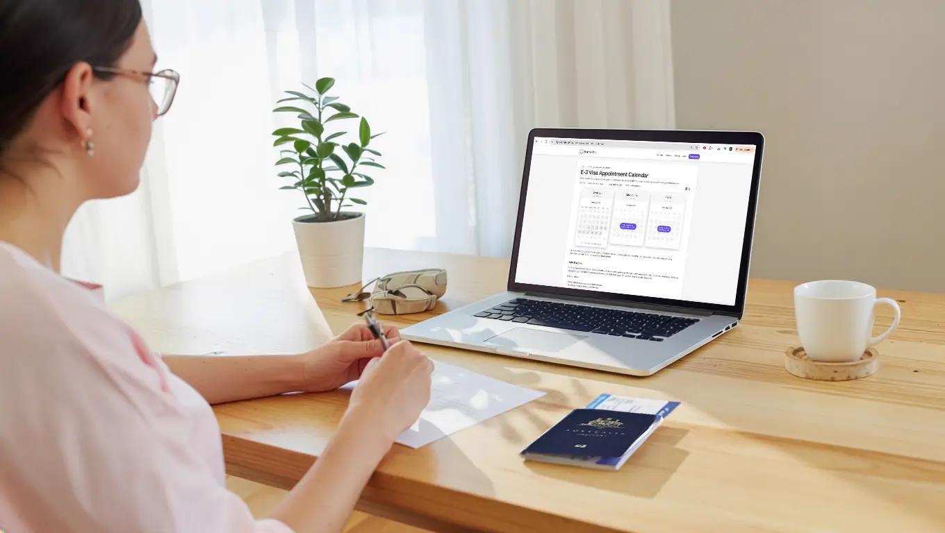 How to Book Your E-3 Visa Appointment in Australia