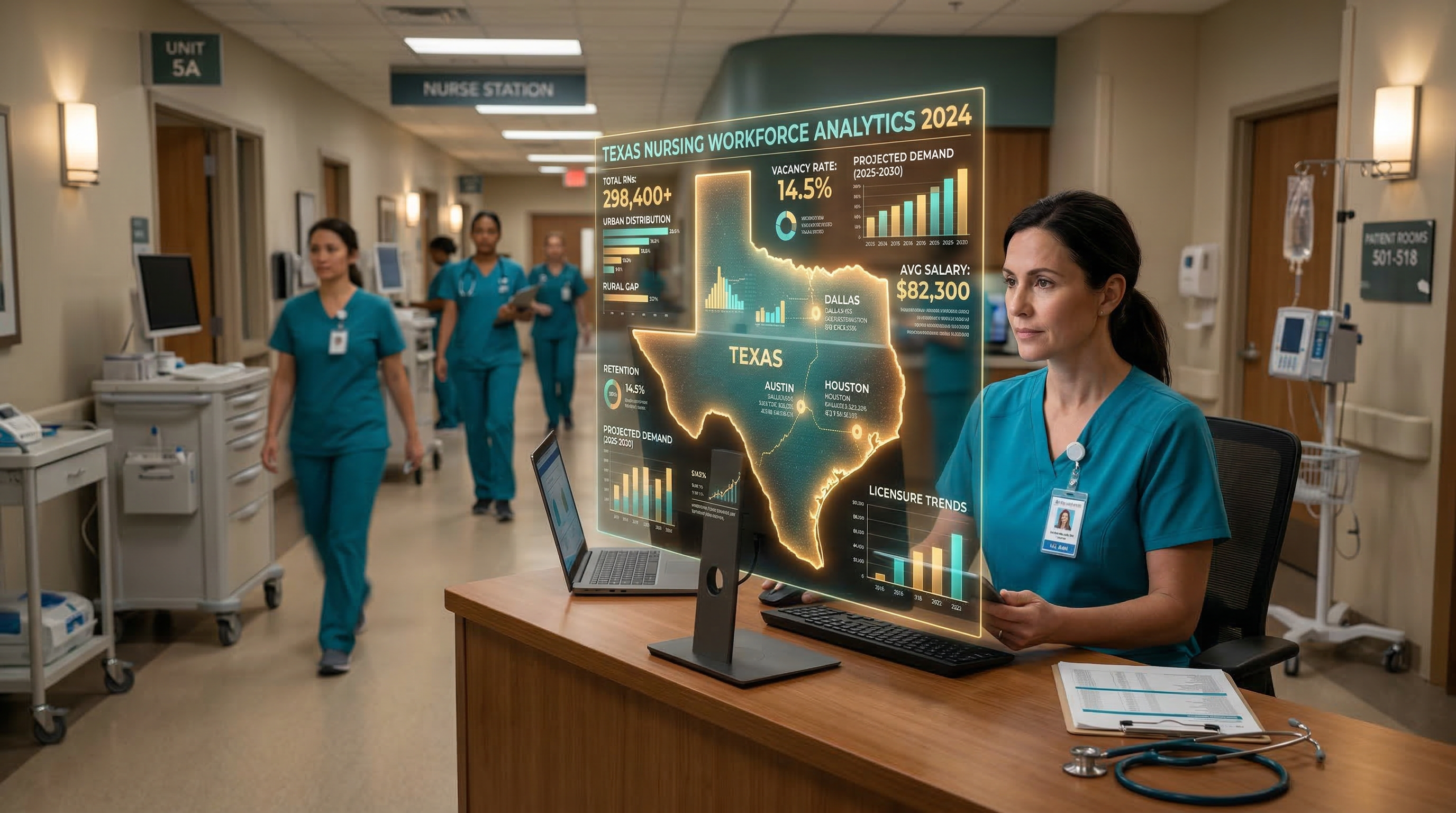 Texas Nursing Shortage 2026: Data & Projections | Beyond the Shift ...