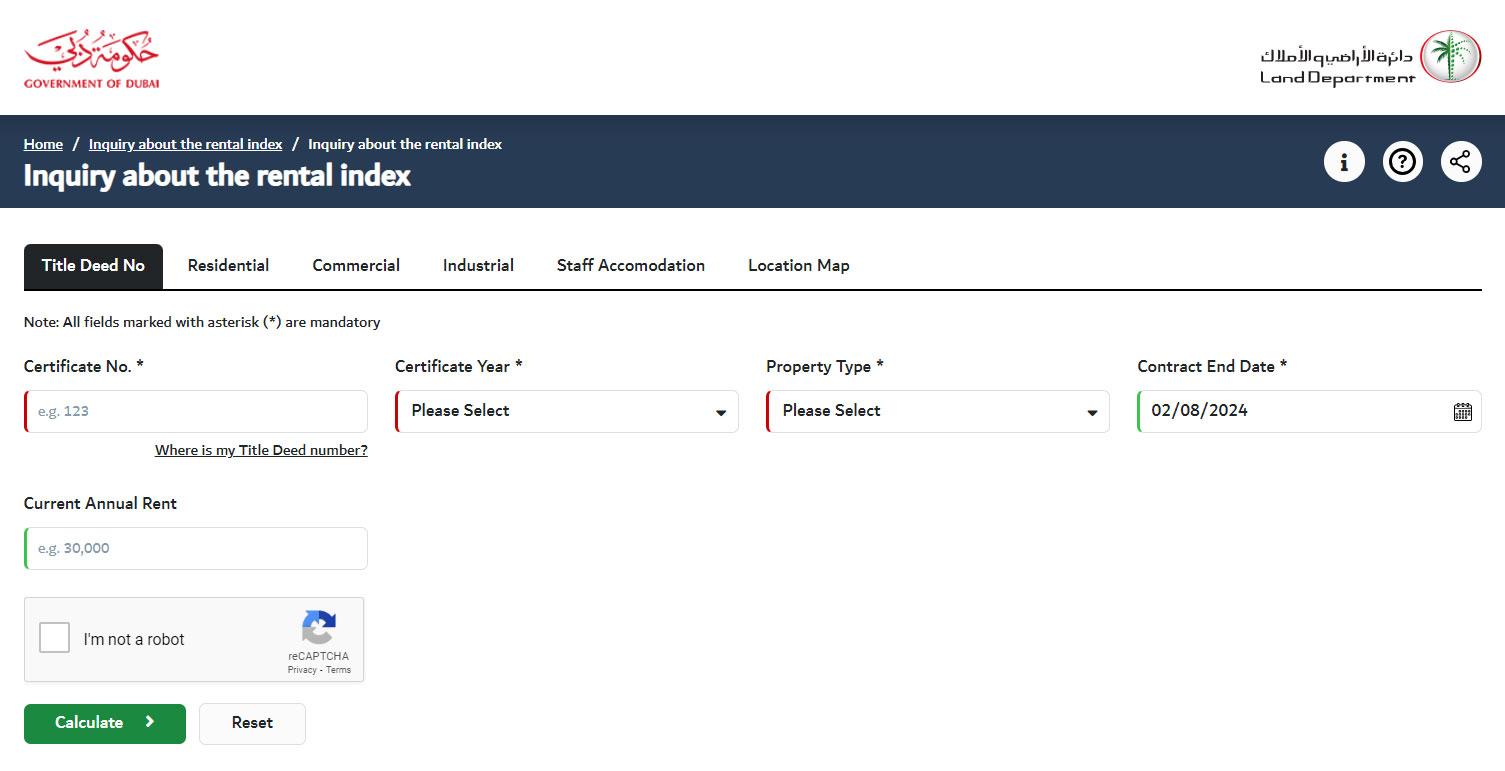 RERA Rent Calculator: Dubai Rent Increase Guide & Rental Index