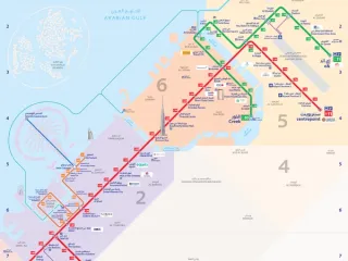 Dubai Metro Blue Line: Route, Stations, Map & Updates