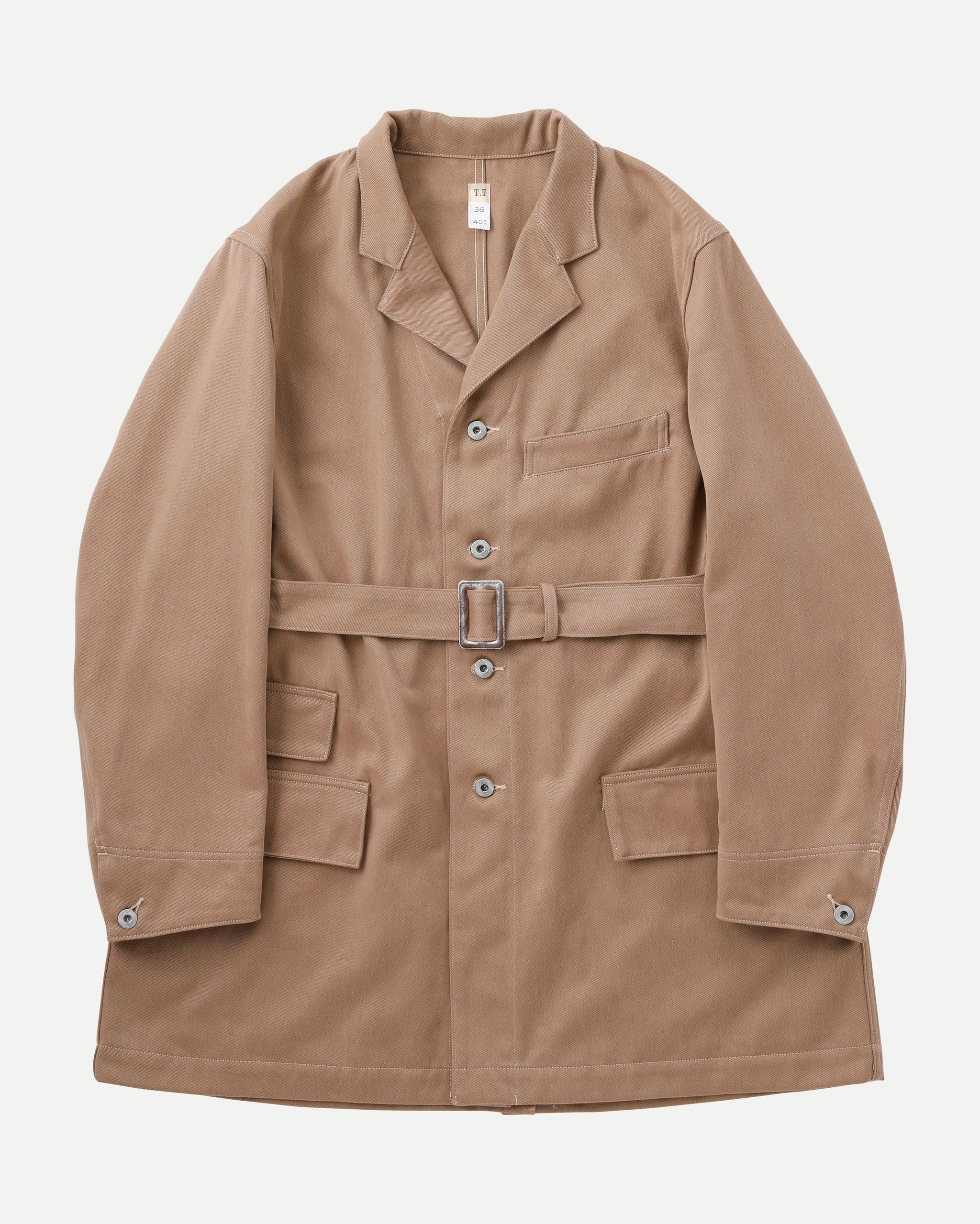 lot 401 belted engineer coat 84700