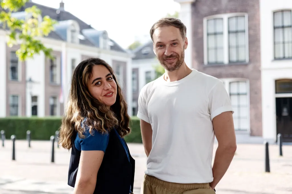 Laat gevlucht talent bloeien