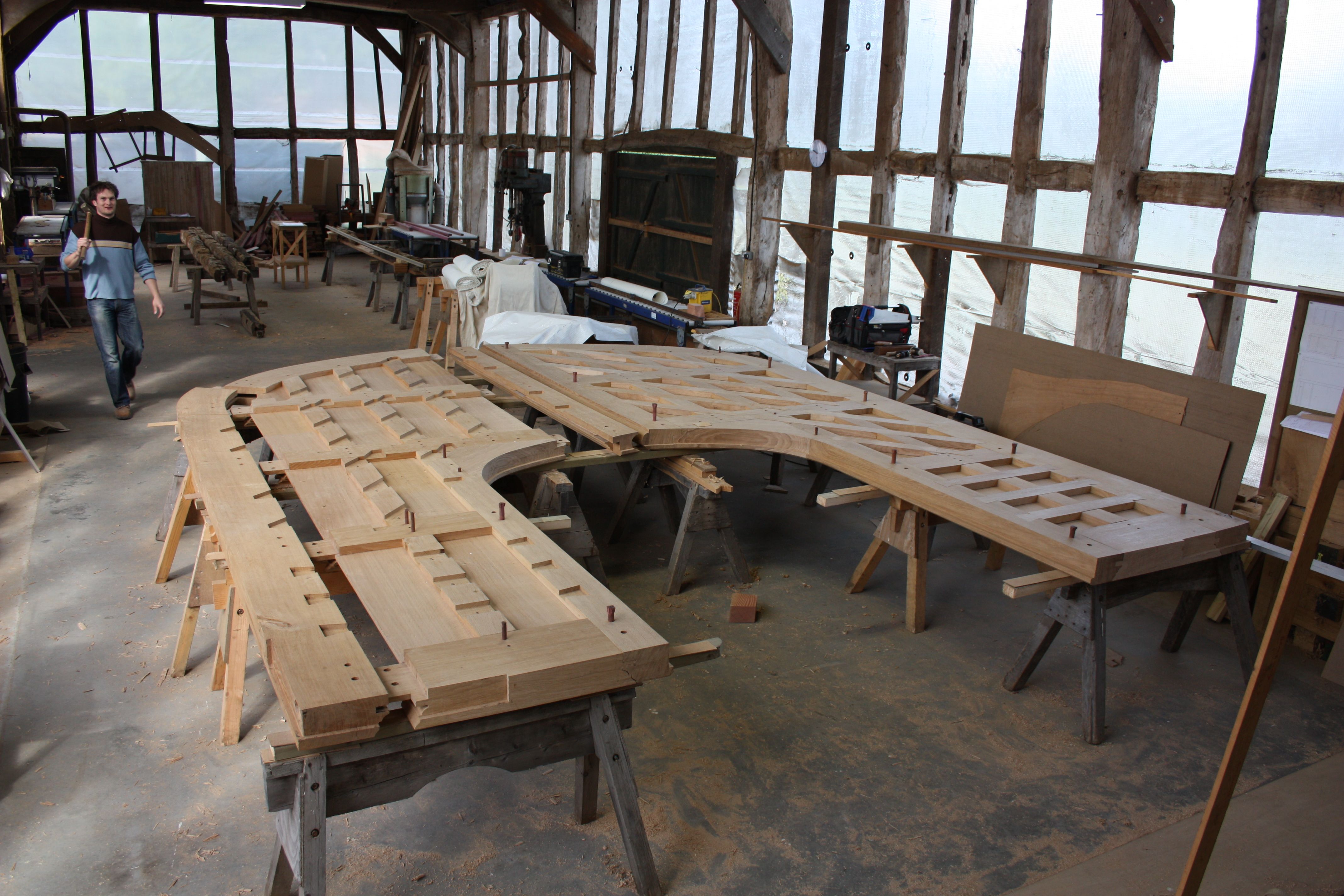 Tudor Style English Oak Gates - Whippletree