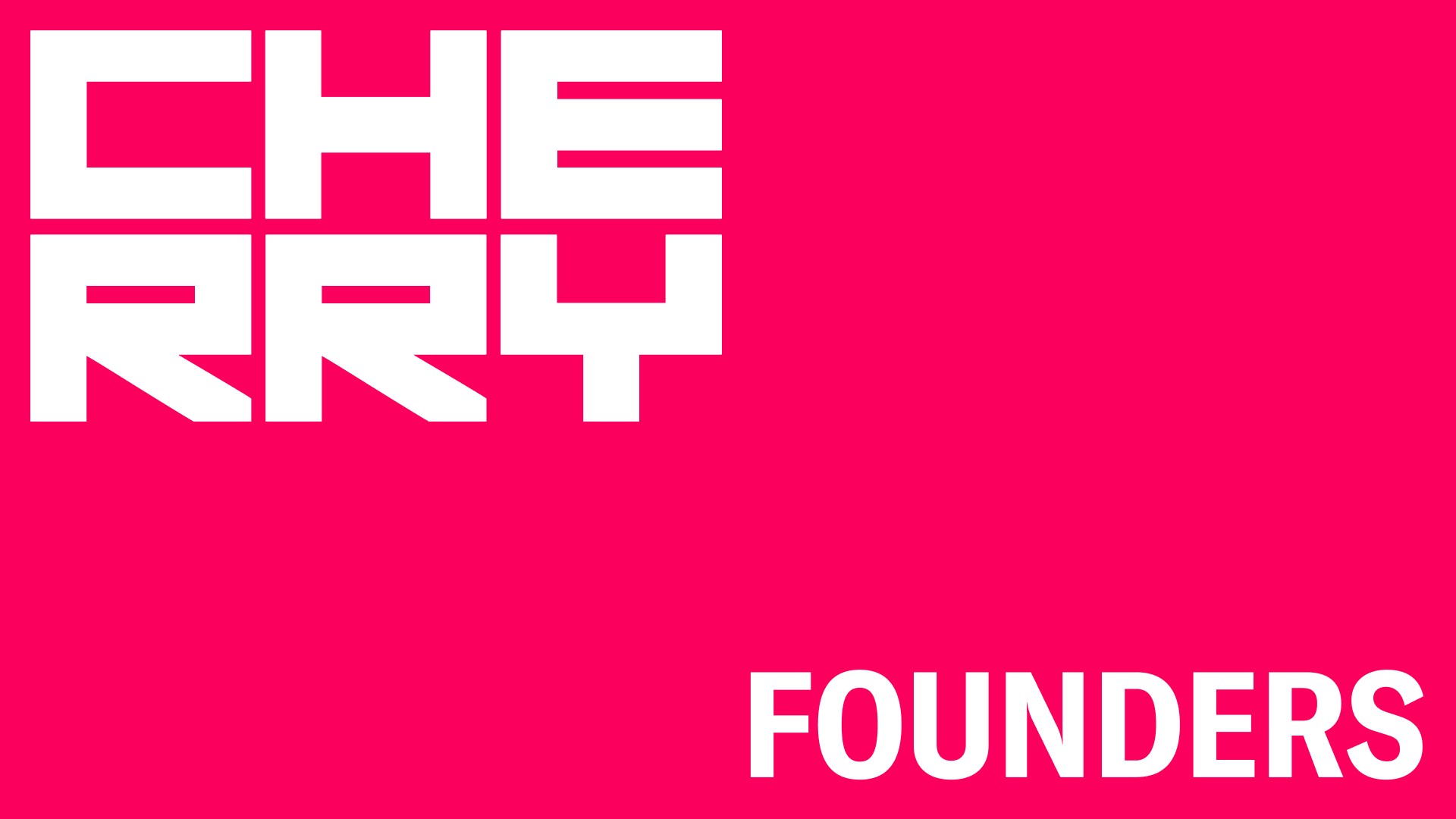 Cherry Ventures. Founders.
