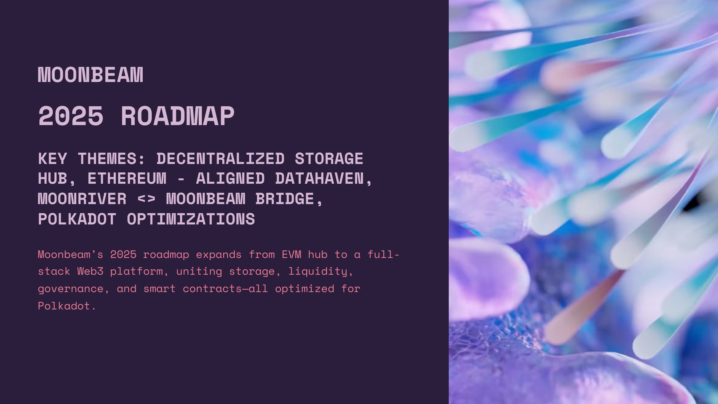 Moonbeam 2025 Product Roadmap | Funding the Moonbeam Network