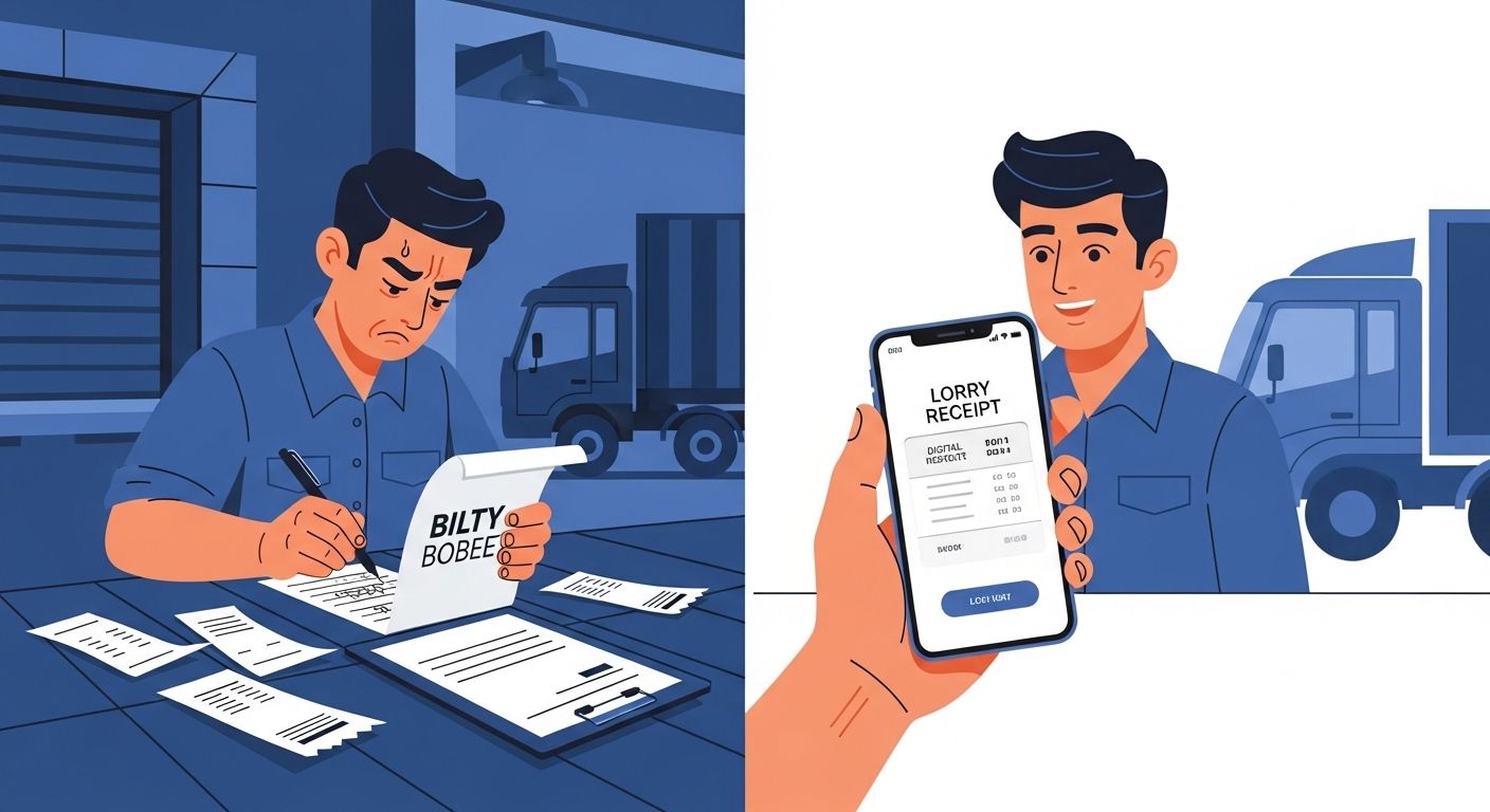 Online Lorry Receipt Maker | Create LR in Minutes | BiltyX