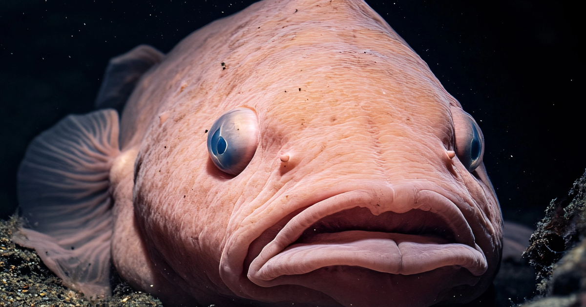 Verdens styggeste dyr? Møt blobfisken!