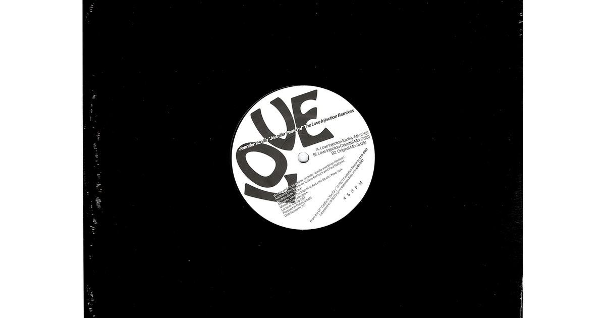Jennifer Vanilla - Jennifer Pastoral (Love Injection Remixes) | Love ...