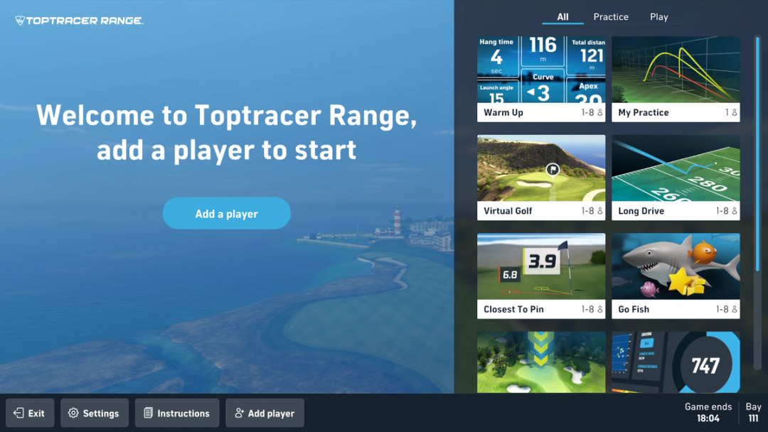 Toptracer range - golfsimuleringsverktyg | Sankt Jörgen Park
