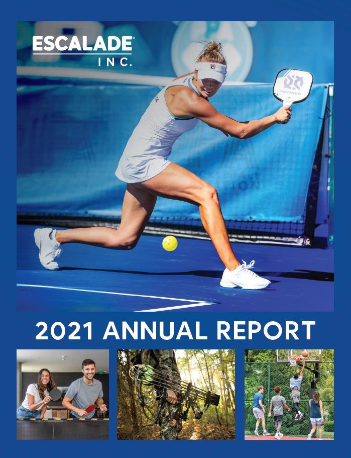 Reports & Letters | Escalade Inc.
